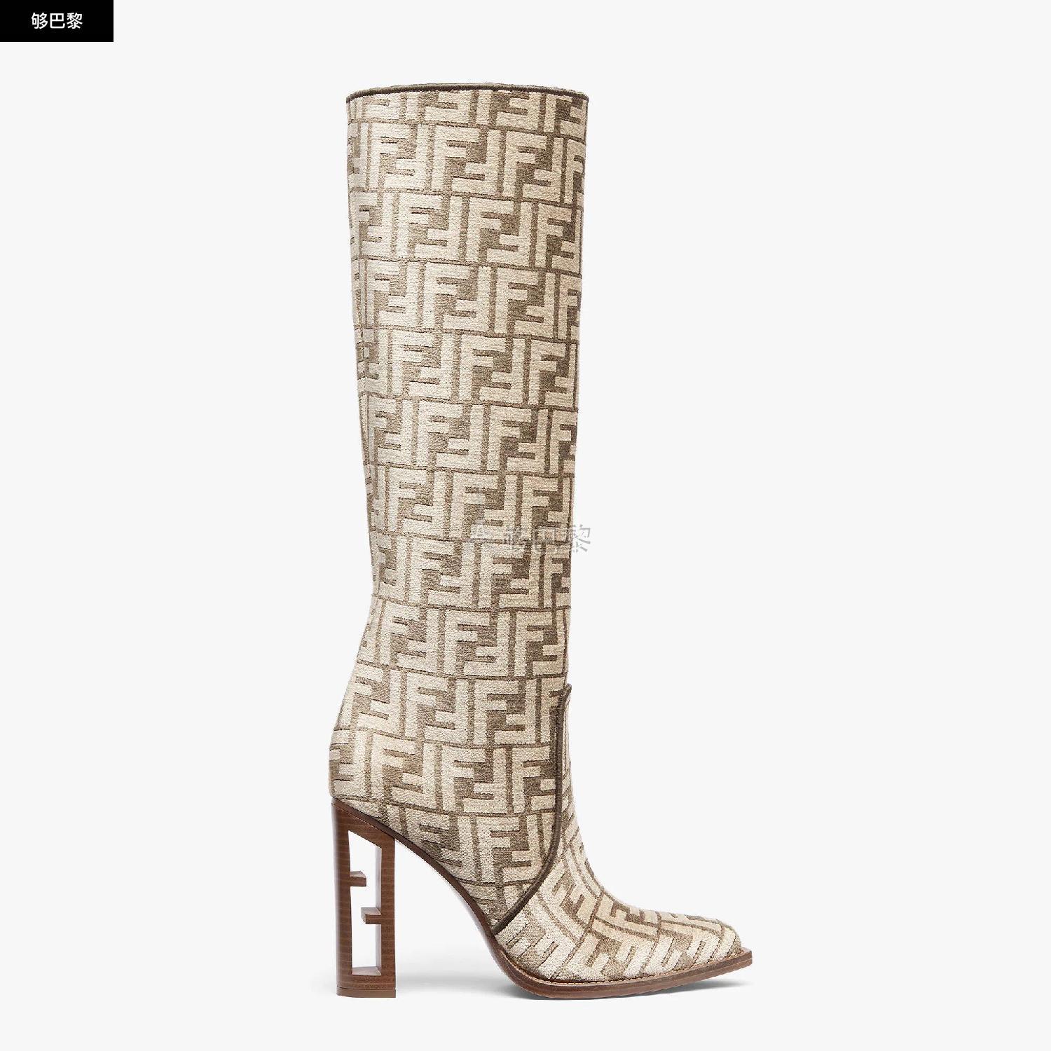 【FENDI芬迪 高筒靴】【包邮包税】 FENDI芬迪 23年春夏 女士 高筒靴 Cut 8W8348AKXOF1GAA【正品 价格 图片】 - 寺库网