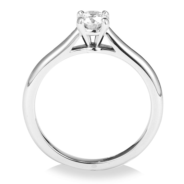 【CARTIER卡地亚 戒指/指环】CARTIER(卡地亚) Solitaire 1895系列PT950铂金镶钻戒指53#0.41ct G VVS2【正品 价格 图片】 - 寺库网