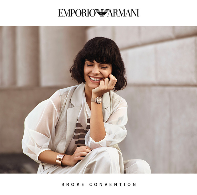 【Emporio Armani安普里奥阿玛尼 EMPORIO ARMANI】Emporio Armani/安普里奥阿玛尼 阿玛尼手表女士时尚 ...