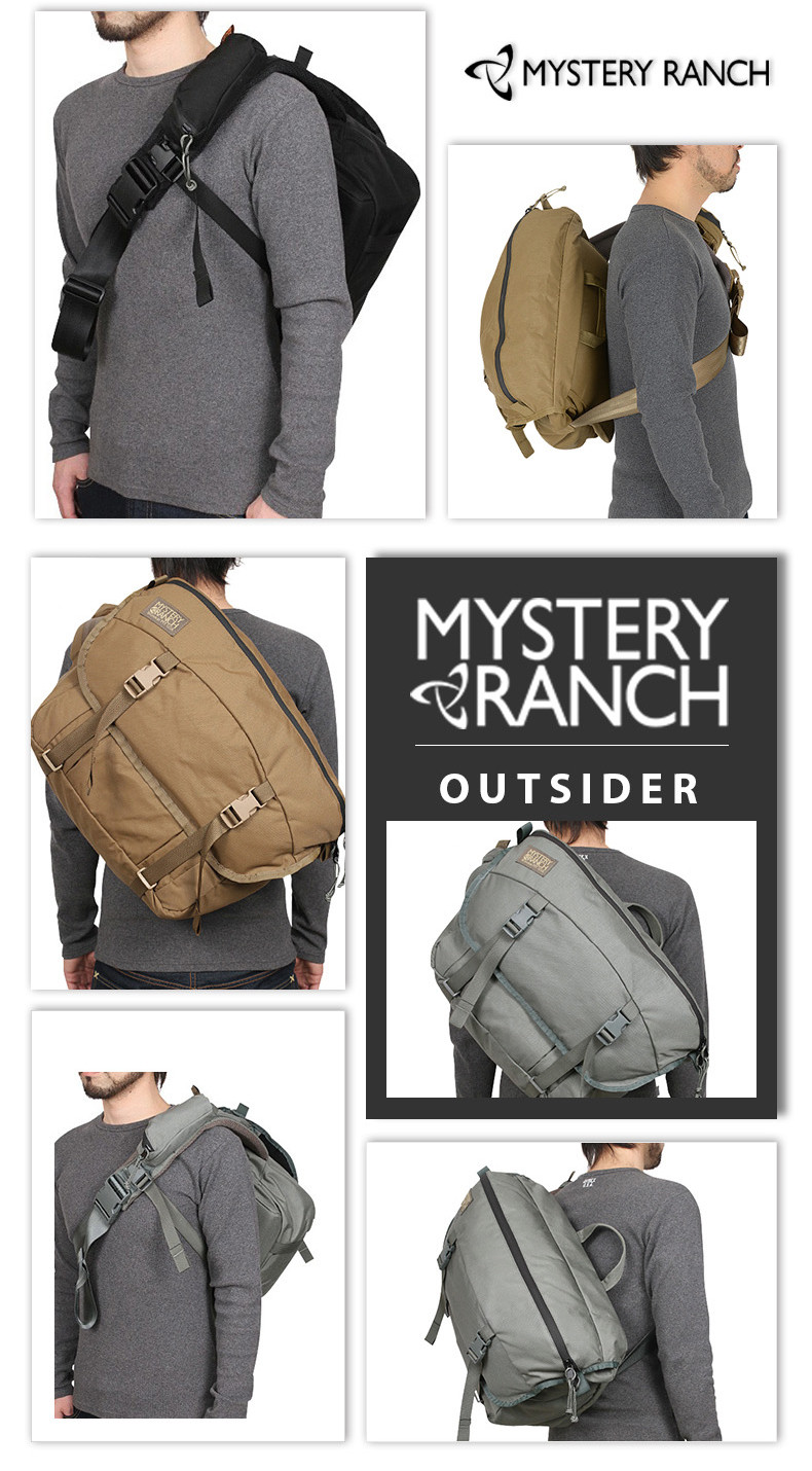 【Mystery Ranch神秘牧场 户外单肩包】Mystery Ranch神秘牧场 Outsider背包都市款斜跨手提单肩包潮人男【正品 ...