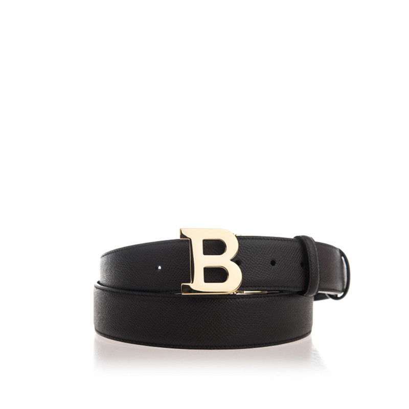 【BALLY巴利 腰带】BALLY/巴利 腰带 黑色 金色B字皮带头 6226626【正品 价格 图片】 - 寺库网