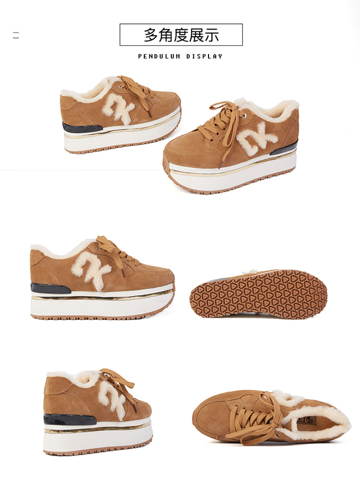 【DK UGGDK UGG 女士雪地靴】【澳洲直邮】DK UGG秋冬季新款户外运动鞋休闲女鞋厚底休闲女款鞋子浅口女士鞋DK352【正品 价格 图片】 - 寺库网