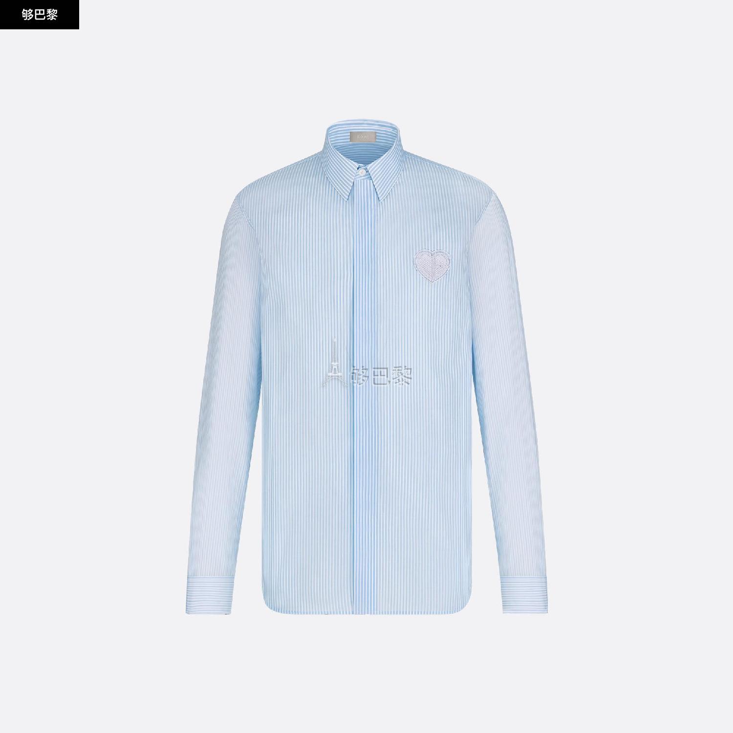 【DIOR迪奥 男士长袖衬衫】【包邮包税】 DIOR迪奥 22年春夏 男士 长袖衬衫 Chemise CD Coeur ...