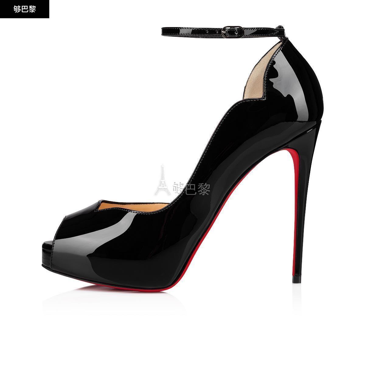 【Christian Louboutin克里斯提鲁布托 松糕鞋】【包邮包税】 CL红底鞋 23年春夏 女士 厚底鞋 Round Chick ...