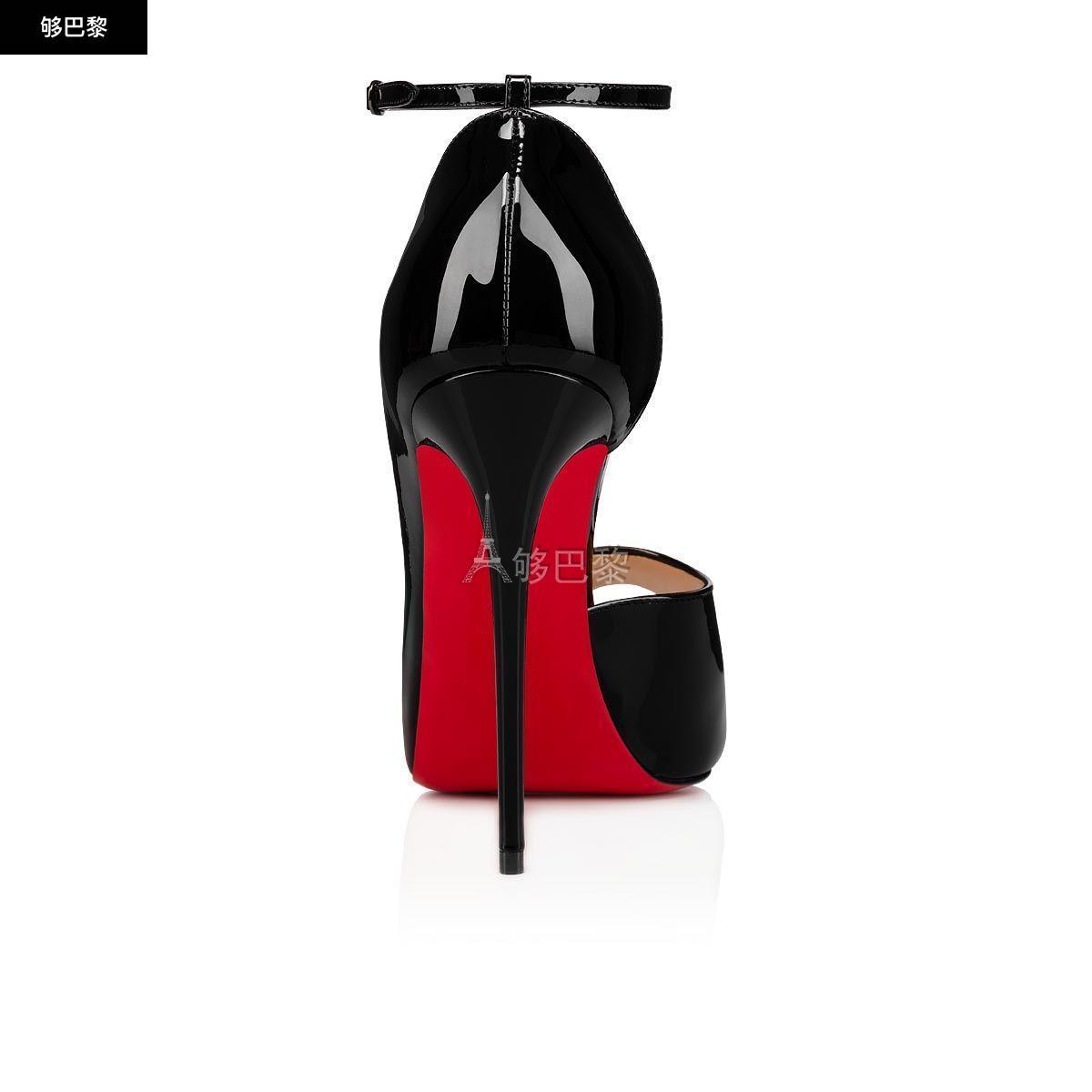 【Christian Louboutin克里斯提鲁布托 松糕鞋】【包邮包税】 CL红底鞋 23年春夏 女士 厚底鞋 Round Chick ...