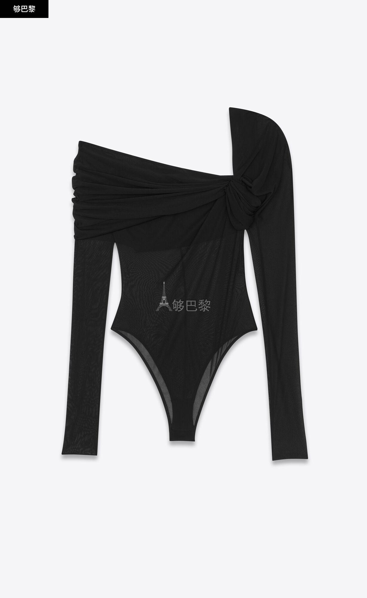 【SAINT LAURENT PARISSAINT LAURENT PARIS 女士短袖衬衫】【包邮包税】 YSL圣罗兰SAINT ...