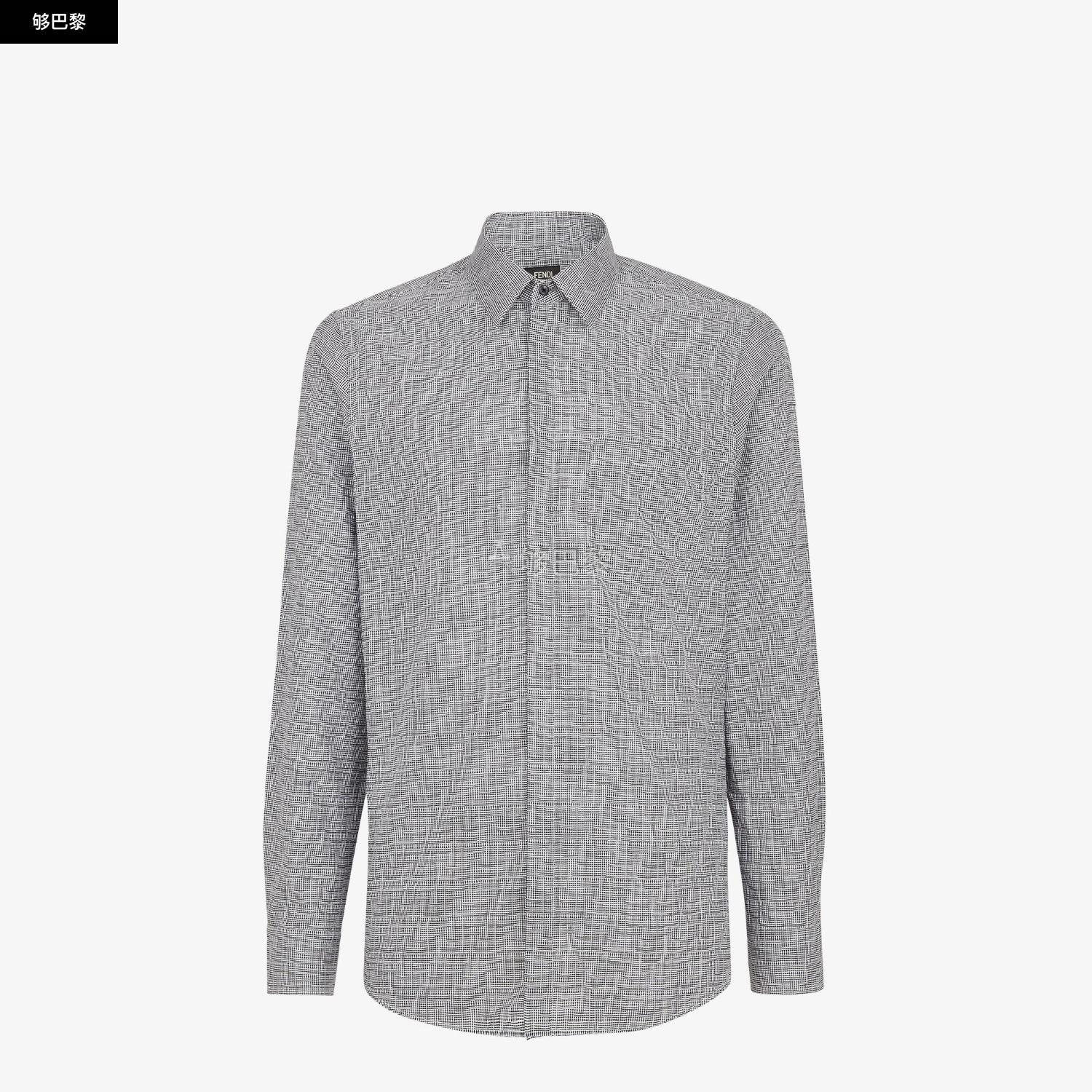 【FENDI芬迪 男士长袖衬衫】【包邮包税】 FENDI芬迪 23年春夏 男士 长袖衬衫 Shirt FS1041AKEBF0W90【正品 ...