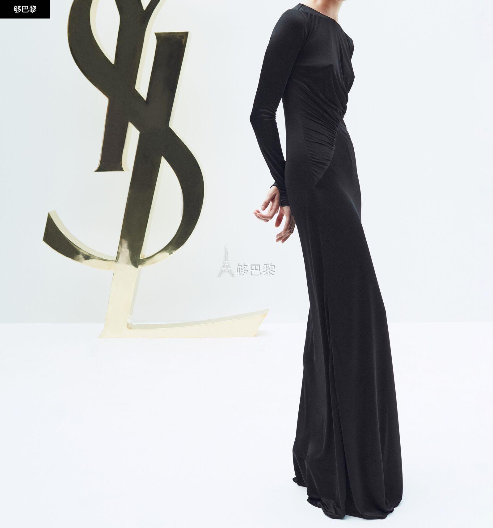 【SAINT LAURENT PARISSAINT LAURENT PARIS 女士连衣裙】【包邮包税】 YSL圣罗兰SAINT ...
