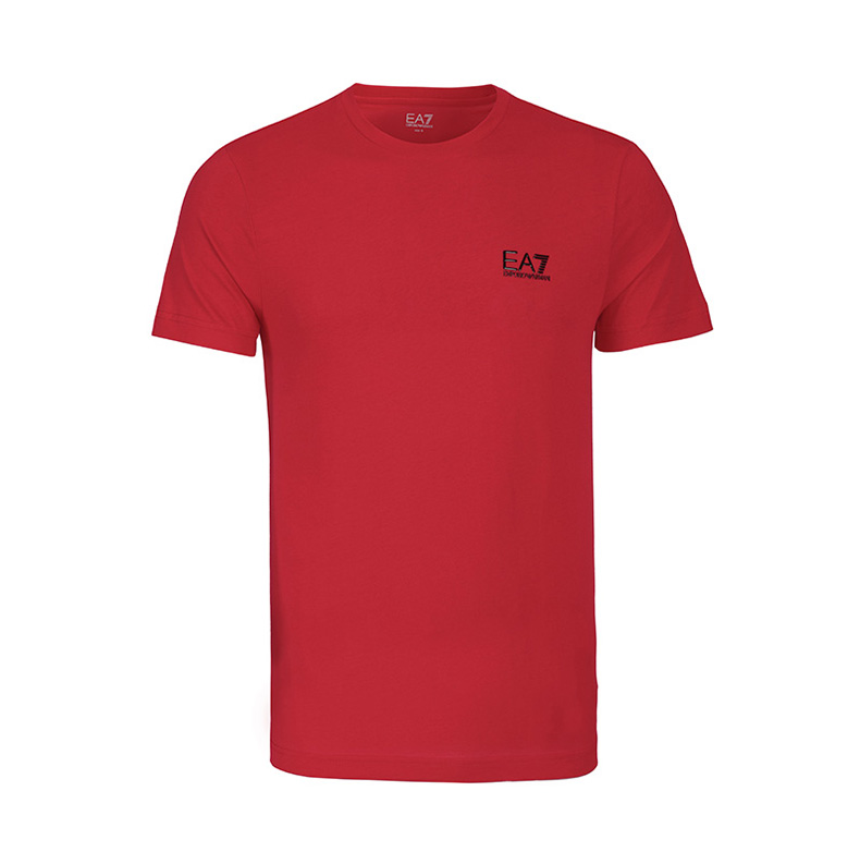 【EA7EA7 男士短袖T恤】【国内现货】EA7/EA7阿玛尼运动风藏青色白色夏季百搭修身男士短袖T恤【正品 价格 图片】 - 寺库网