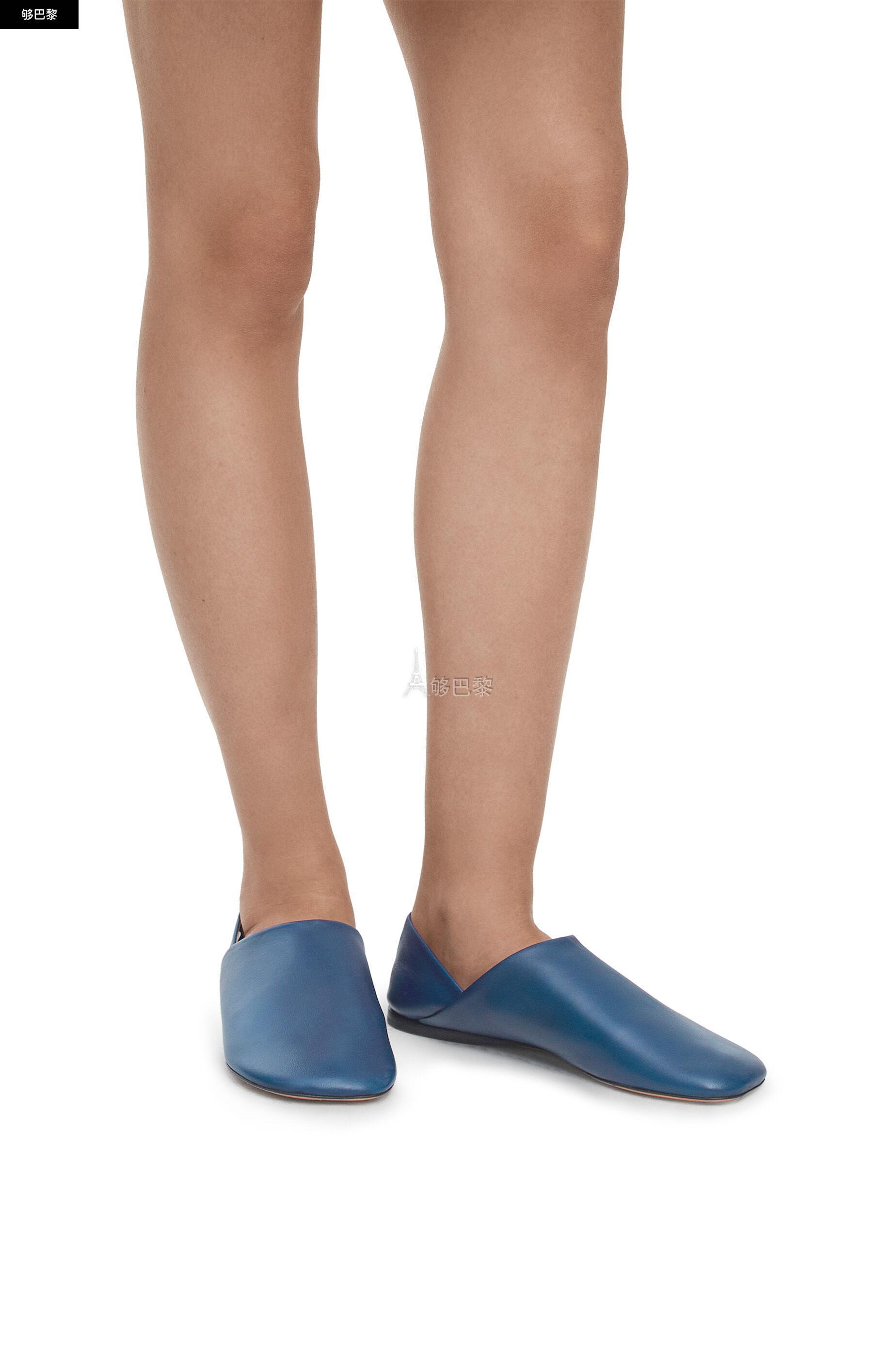 【LOEWE罗意威 平跟鞋】【包邮包税】 LOEWE罗意威 23秋冬 女士 平底鞋 Toy slipper in goatskin ...