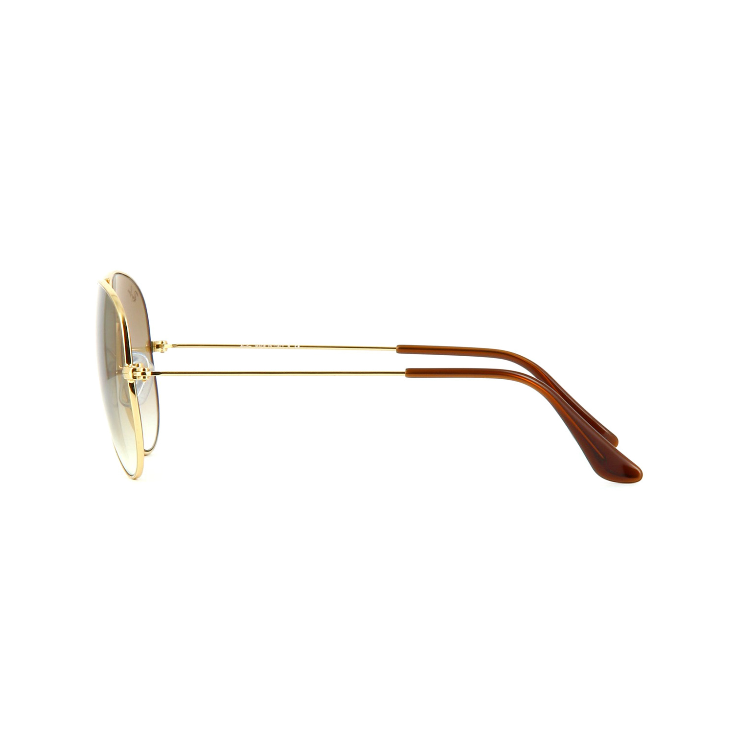 【Ray-Ban雷朋 眼镜】Ray-Ban/雷朋 眼镜 Aviator 经典飞行员太阳镜 金色镜架 水晶棕色渐变镜片 RB3025 001/ ...