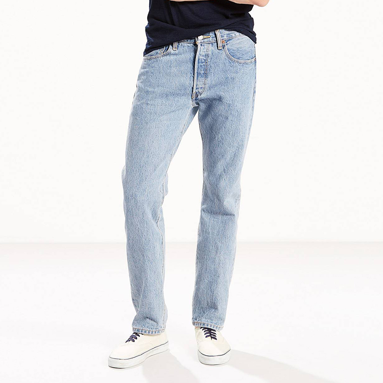 【LEVI'S李维斯 男士牛仔裤】Levis/李维斯 男士牛仔裤 501® 经典直筒 LIGHT STONEWASH 005010194【正品 ...