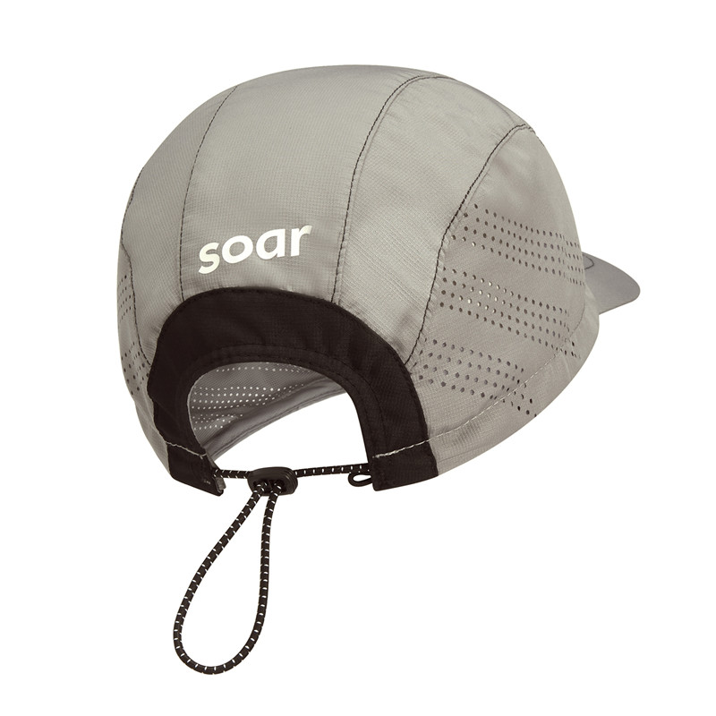 【Soar RunningSoar Running 服装配饰】Soar Running 中性透气轻质防晒帽灰色Light Weight Cap ...
