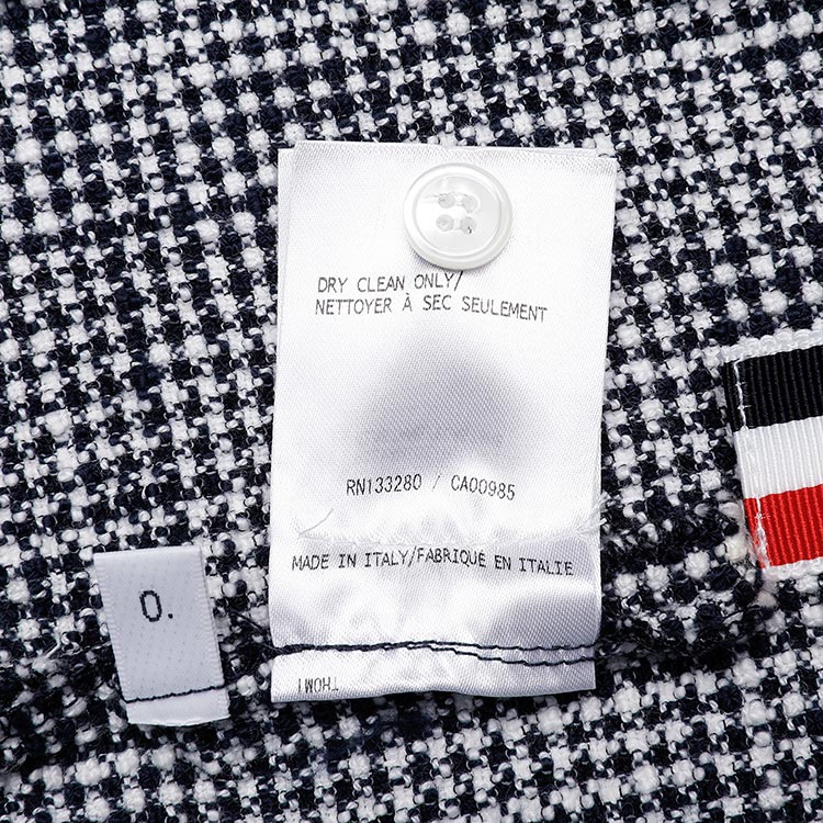 【THOM BROWNETHOM BROWNE 女士短袖T恤】THOM BROWNE 条纹元素 时尚 女士短袖T恤 FJS029A-04528 ...