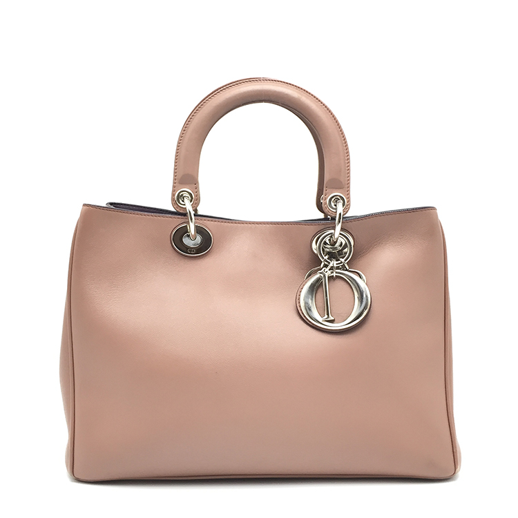 【DIOR迪奥 手提包】DIOR(迪奥) 裸/紫色皮质两用包【正品 价格 图片】 - 寺库网