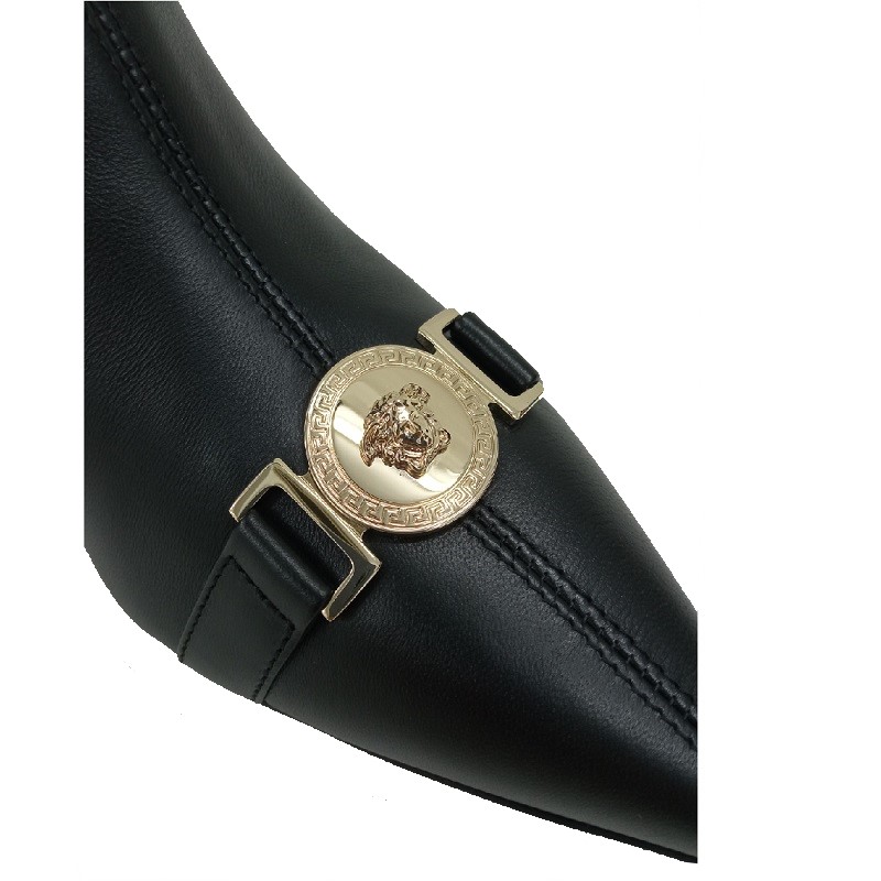 【VERSACE范思哲 短靴】8263 DD Versace美杜莎尖头短靴36码【正品 价格 图片】 - 寺库网