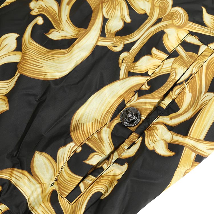 【VERSACE范思哲 男士夹克】VERSACE(范思哲) 巴洛克风格棒球外套 54码（瑕疵）【正品 价格 图片】 - 寺库网