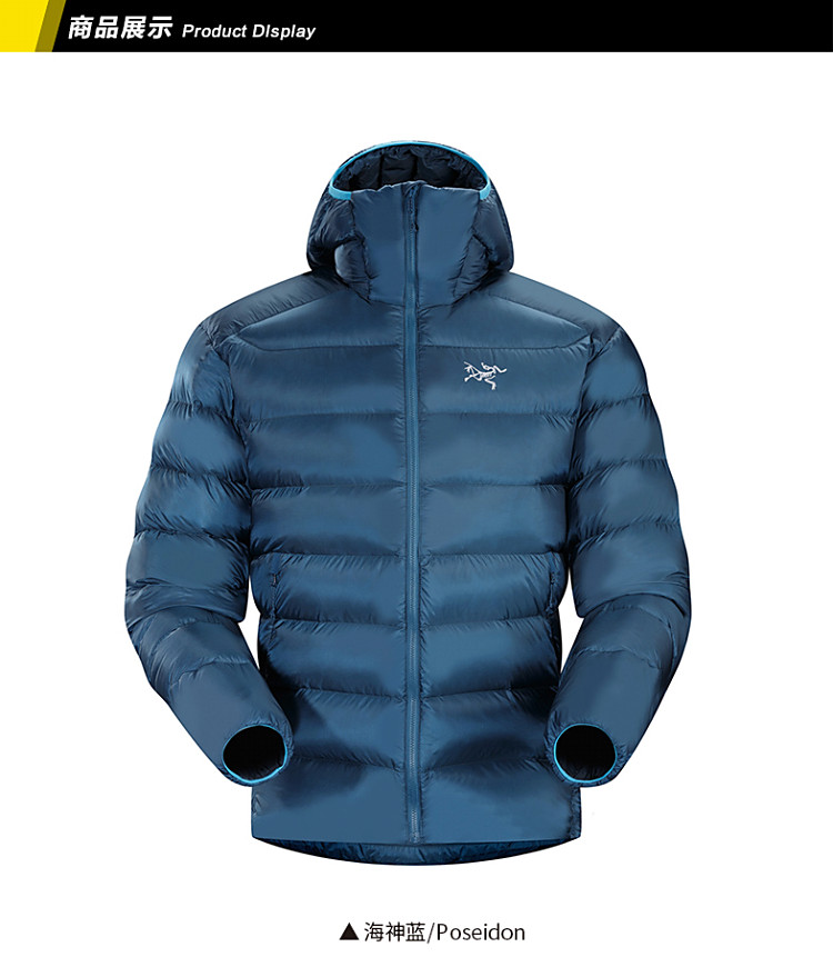 【ARCTERYX始祖鸟 户外男士羽绒服/棉服】ARCTERYX/始祖鸟 男款连帽羽绒服 Cerium SV Hoody M 14651【正品 ...